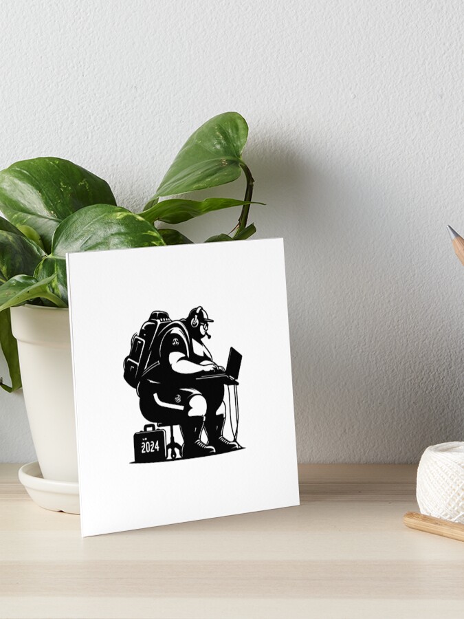 "Fat Man Esports World Cup 2024" Art Board Print for Sale by ...