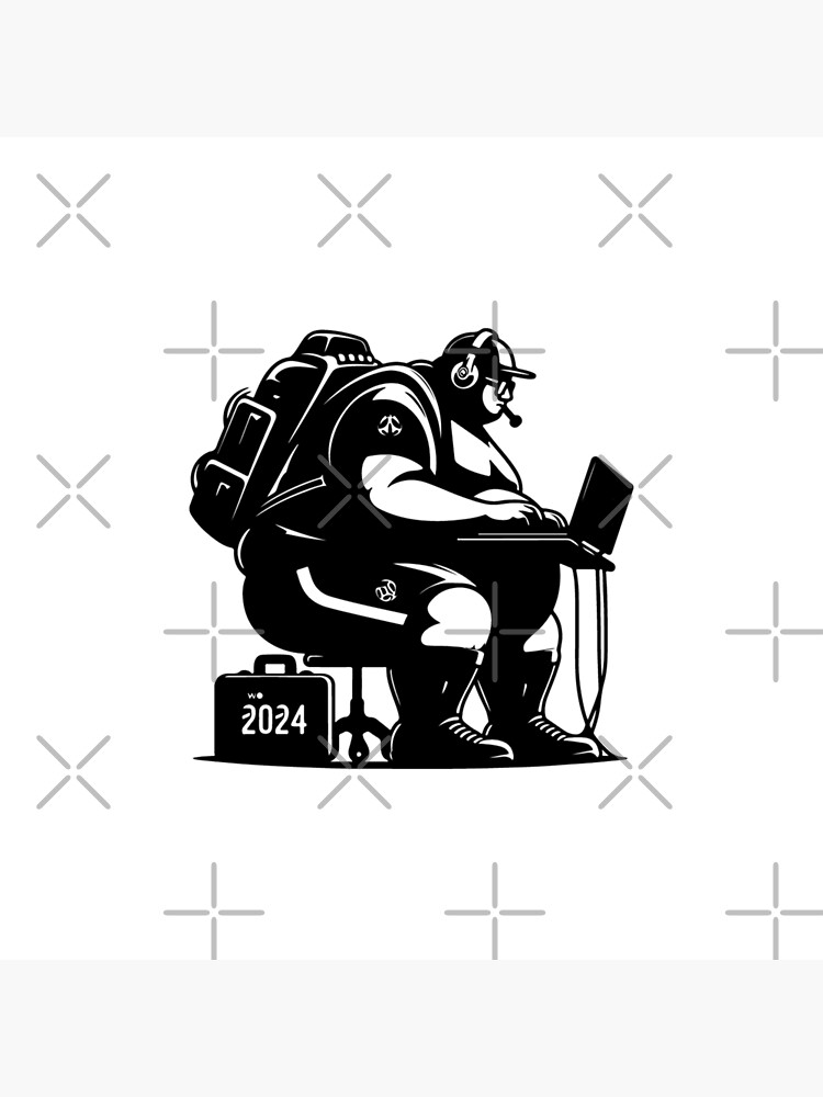 "Fat Man Esports World Cup 2024" Poster for Sale by OziCreative | Redbubble