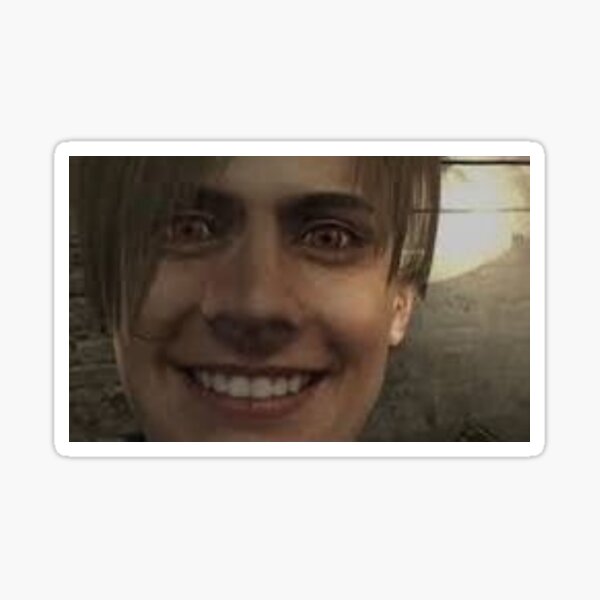 "Smiling Man Happy Leon S Kennedy Romantic picture RE4 soulmate ...
