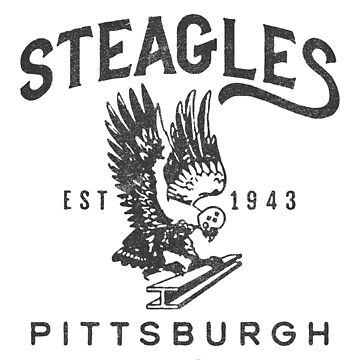 "The Steagles | Football" Sticker for Sale by burghr | Redbubble