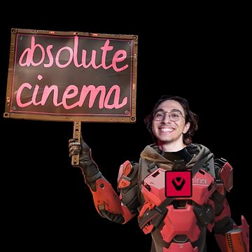 "johnqt absolute cinema" Sticker for Sale by Kan Hover Burg | Redbubble