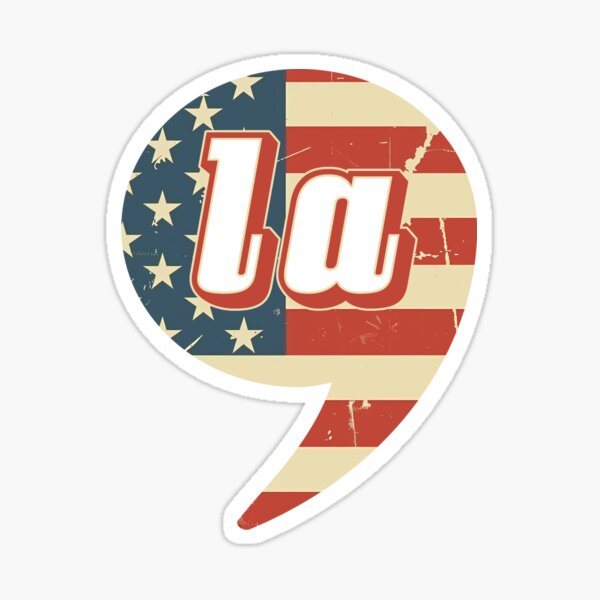 "Kamala Harris Comma La Kamla-La President 2024" Sticker for Sale by ...