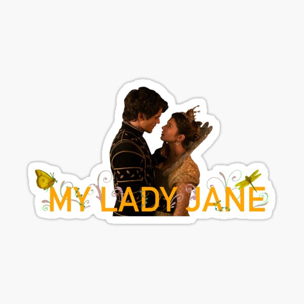 "My lady Jane " Sticker for Sale by cranberryrose22 | Redbubble