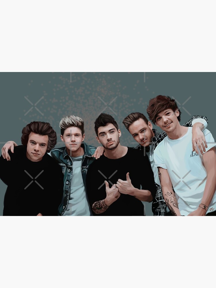 "1D Anniversary " Poster for Sale by PaintedWithLove | Redbubble