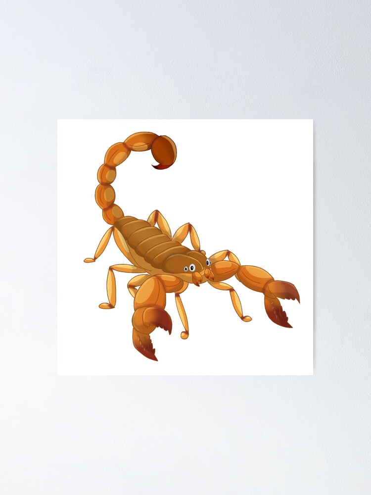 "Scorpion " Poster for Sale by Adventures of Roku | Redbubble