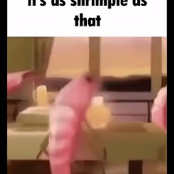 "638 Its As Shrimple As That " Sticker for Sale by syulkshhd79 | Redbubble