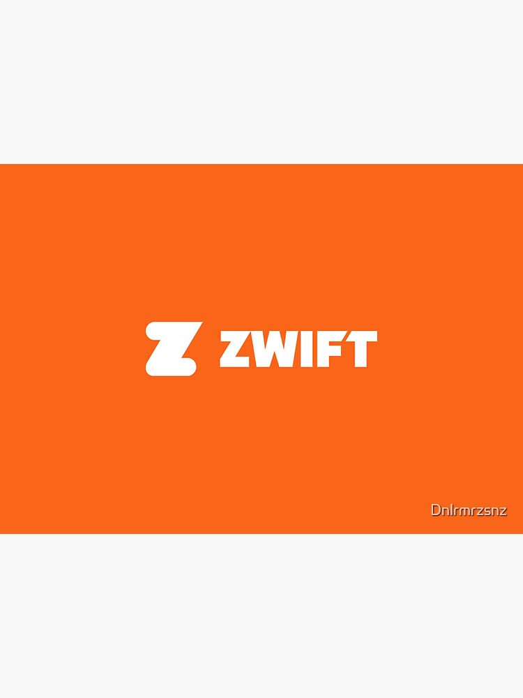 "Zwift logo orange Cycling Road Bike" Sticker for Sale by Dnlrmrzsnz ...