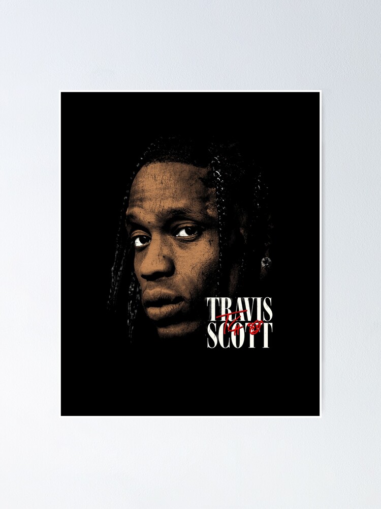 "Travis Scott Head Design" Poster for Sale by LucasFelisberto | Redbubble