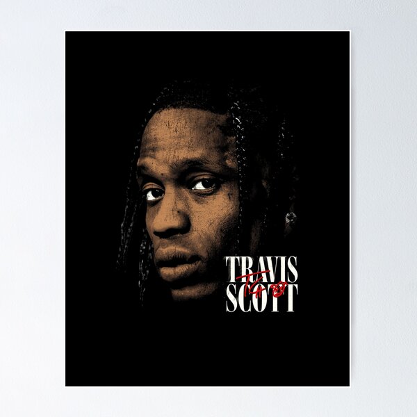 "Travis Scott Head Design" Poster for Sale by LucasFelisberto | Redbubble