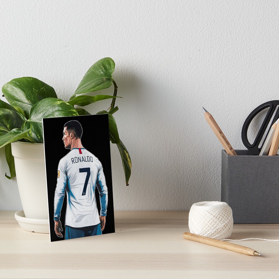 "Christiano Ronaldo back pose in vector" Poster for Sale by acidpro ...