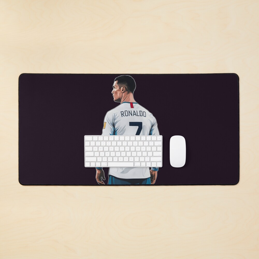 "Christiano Ronaldo back pose in vector" Sticker for Sale by acidpro ...