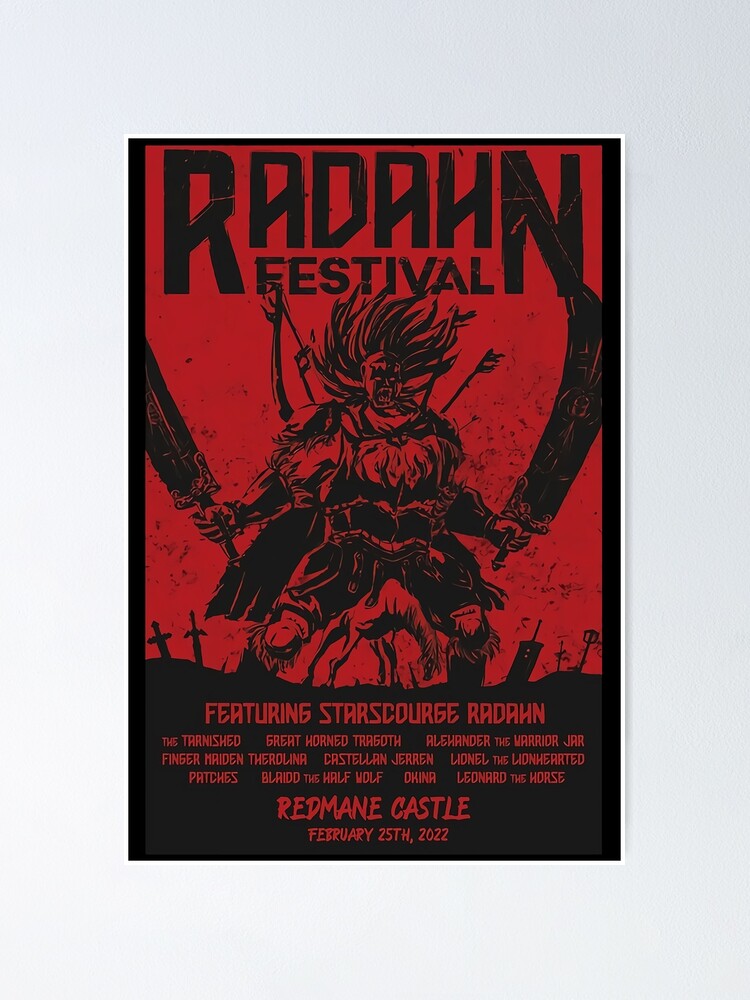 "Elden Ring Radahn Festival Poster" Poster for Sale by rapatpakzen ...