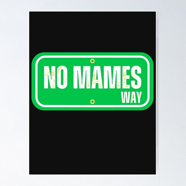 "Mexican humor No mames way chilango 2024" Poster for Sale by erozzz ...
