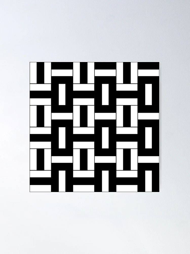 Black And White Rectangle