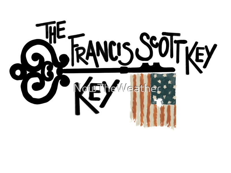 "The West Wing Francis Scott Key Key" by NowTheWeather | Redbubble