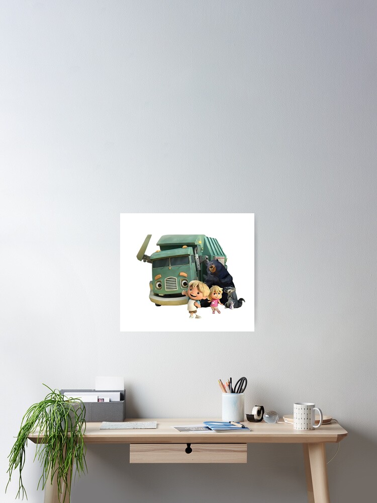 "Hank and Trash Truck for Kids Walter and Trash Truck Garbage Truck ...
