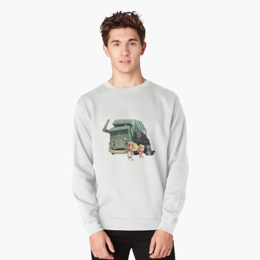 "Hank and Trash Truck for Kids Walter and Trash Truck Garbage Truck" Sticker for Sale by ...