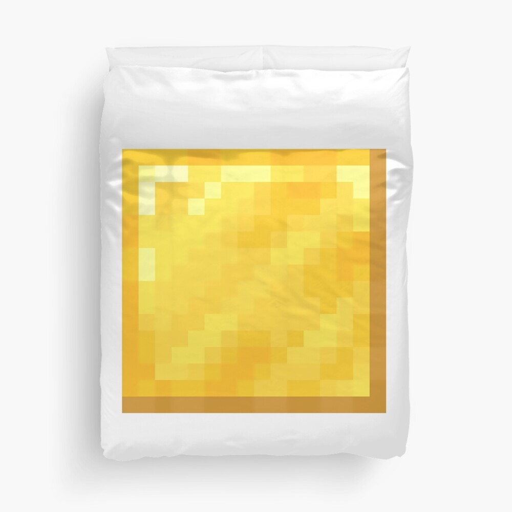 "Gold Block Minecraft Block Icon" Sticker for Sale by Darcekar | Redbubble