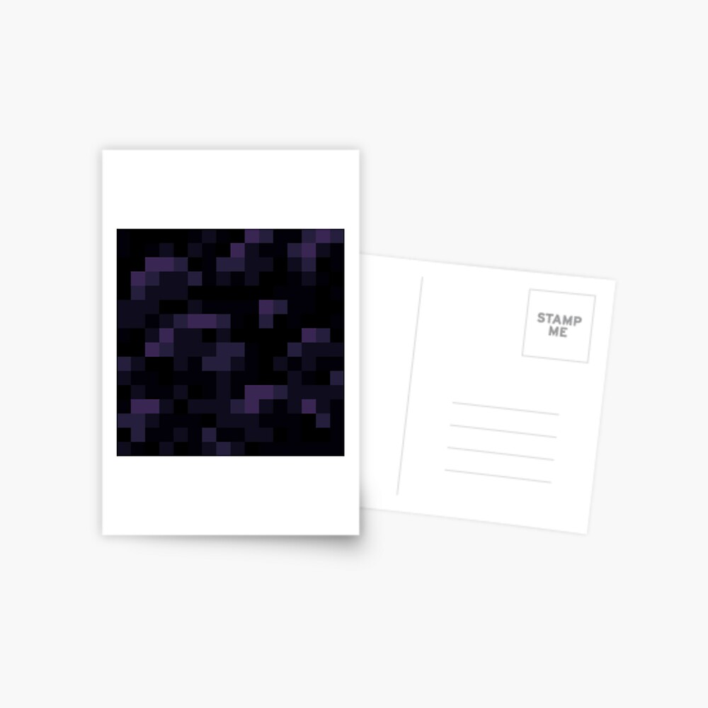 "Obsidian Minecraft Block Icon" Sticker for Sale by Darcekar | Redbubble