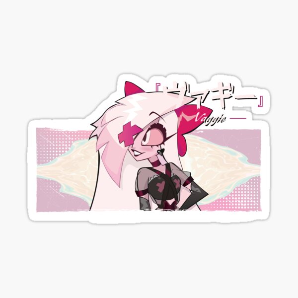 "Vaggie Happy Skyness | Hazbin Hotel" Sticker for Sale by ...