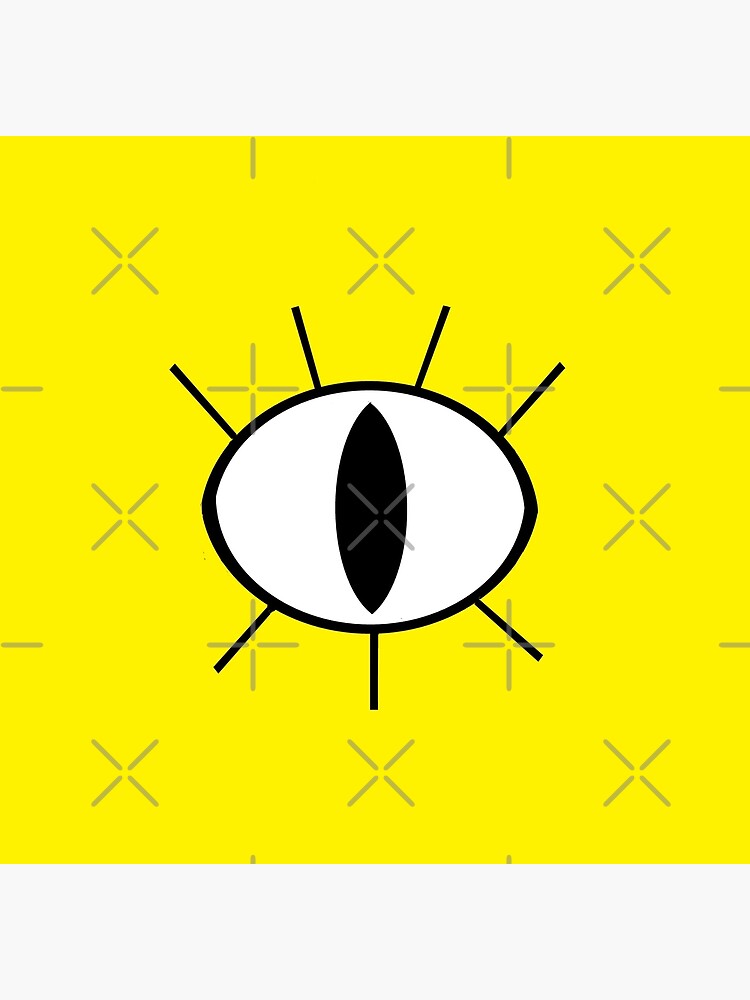 "Bill Cipher Eye, Gravity Falls" Poster for Sale by nopemom | Redbubble