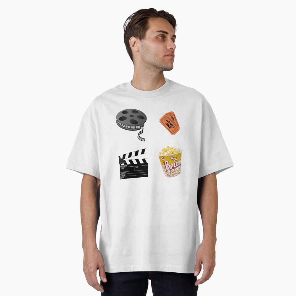 "Movie Theater Sticker Pack" Sticker for Sale by Letsgonjdevils0 ...