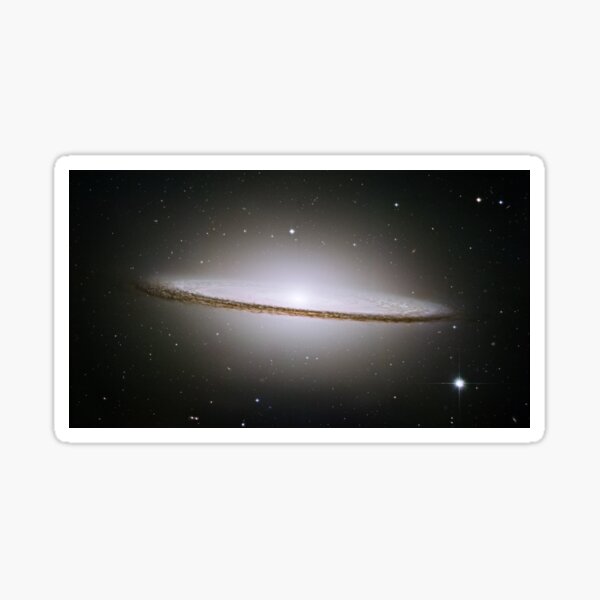 "Sombrero Galaxy" Sticker by Multiversity | Redbubble