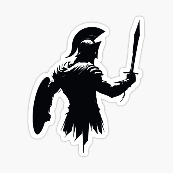 "Gladiator" Sticker by BLUEiceberg | Redbubble