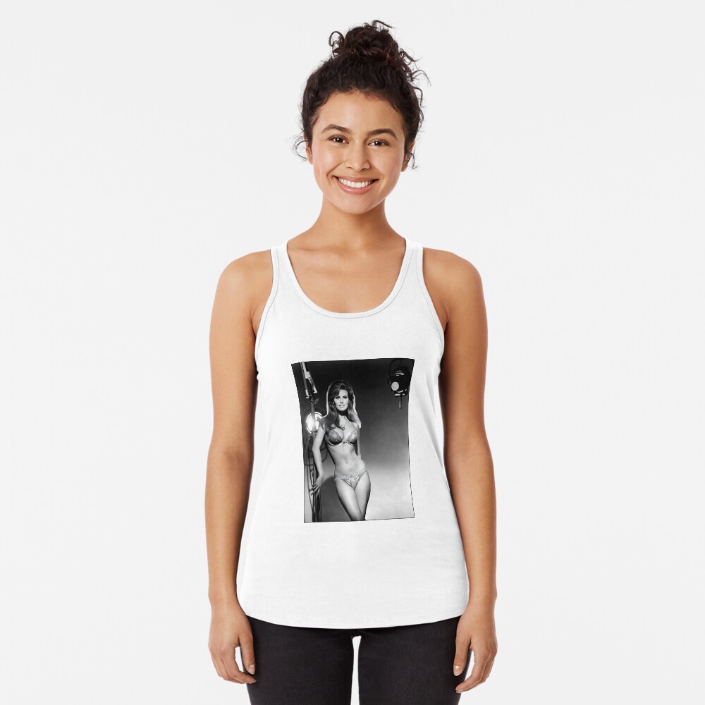 "Raquel Welch black and white" Sticker for Sale by eeternalrestt ...