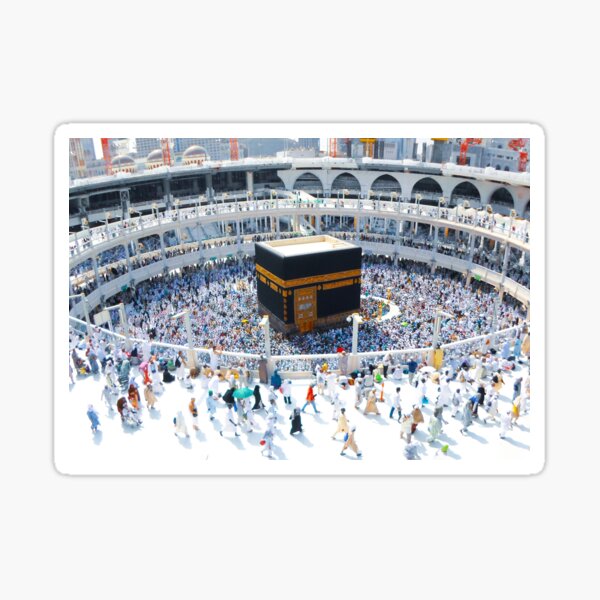 "Mecca, Saudi Arabia" Sticker for Sale by skalihm | Redbubble