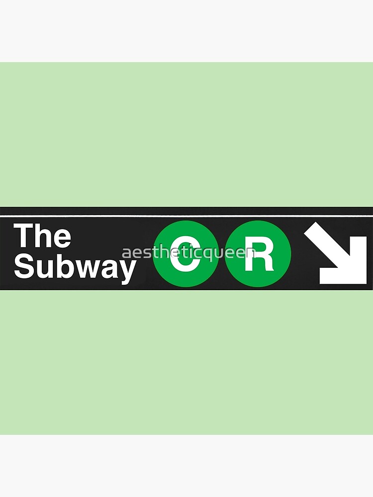 "The Subway New York City Subway Sign" Poster for Sale by ...