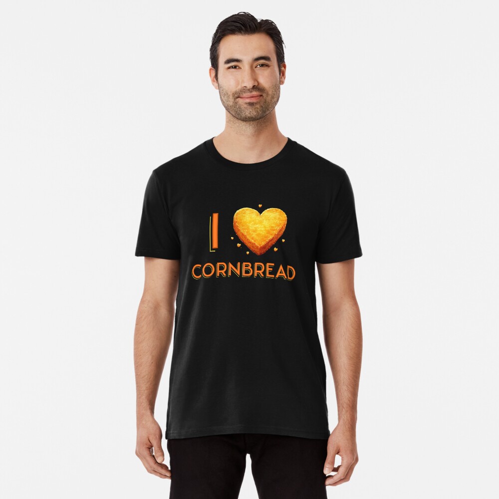 "I Love Cornbread" Sticker for Sale by DigitalToast | Redbubble