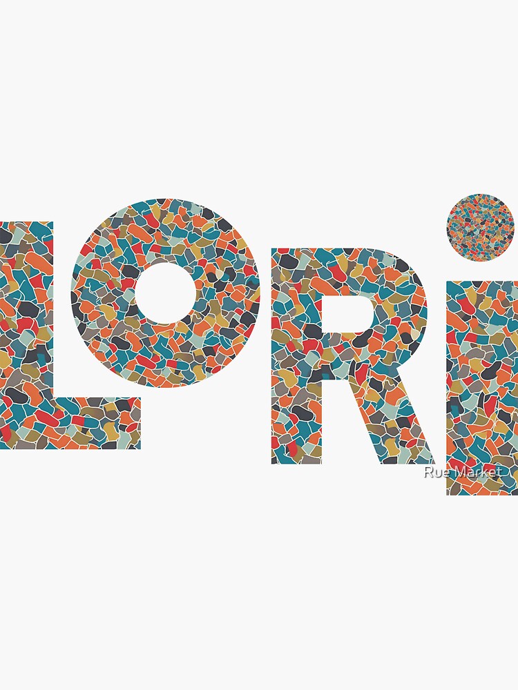 "Hey, Lori!" Sticker for Sale by Ruemarket | Redbubble