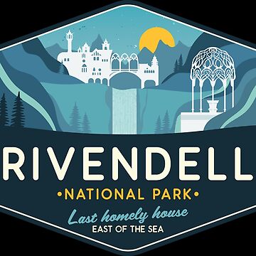 "Rivendell National Park" Poster for Sale by magrodanny | Redbubble