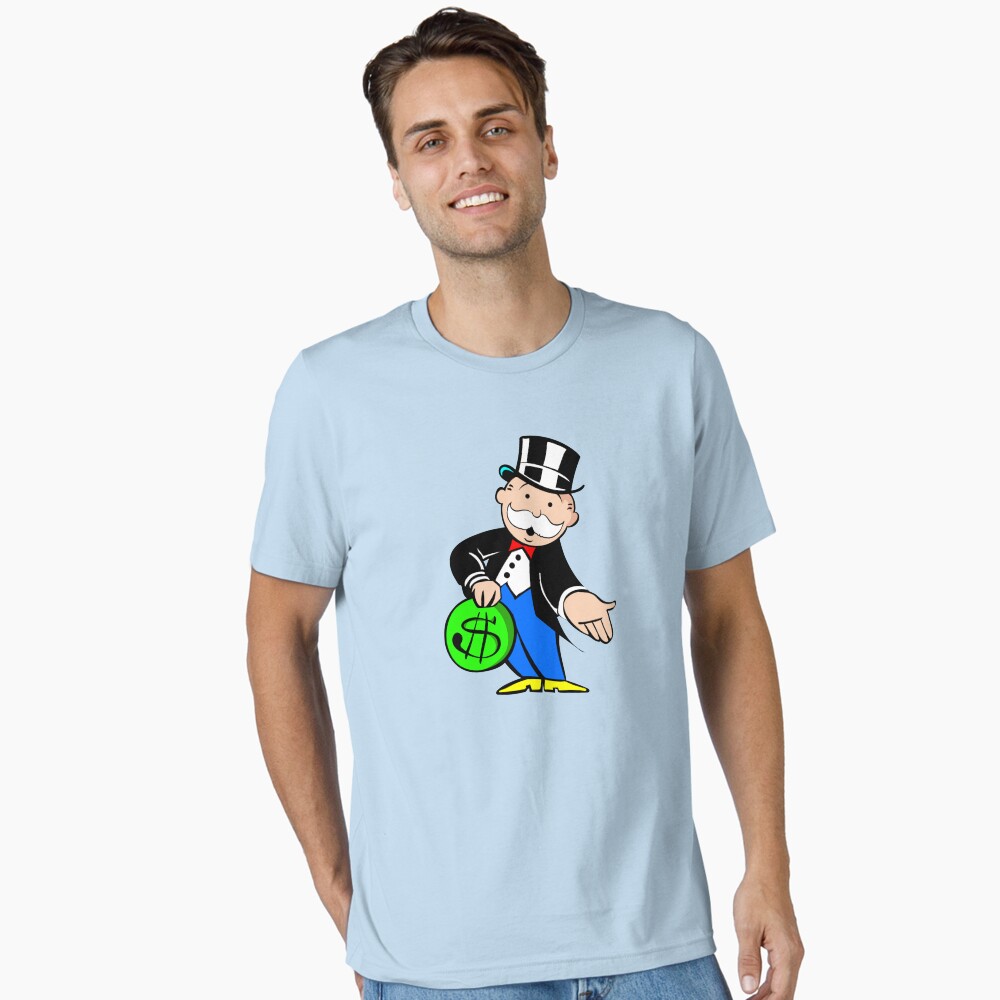 "Financial Gesture Illustration - Monopoly Man" Sticker for Sale by ...