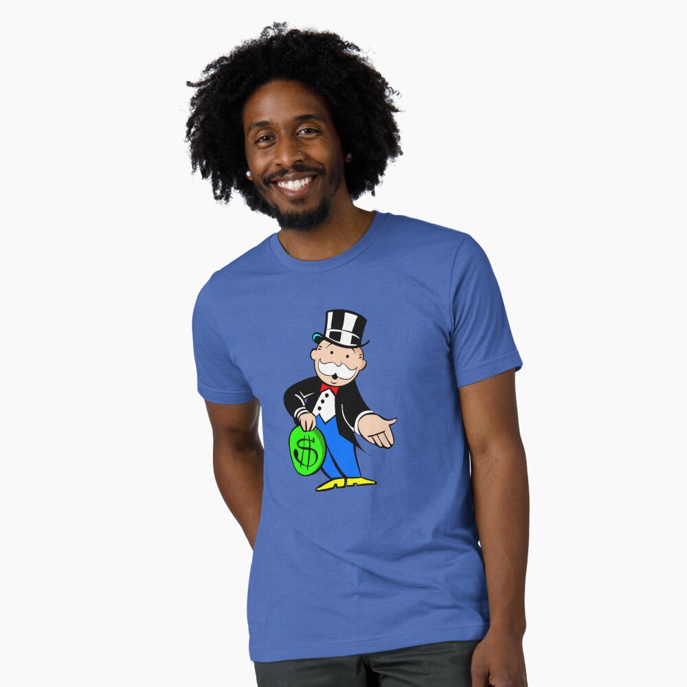 "Financial Gesture Illustration - Monopoly Man" Sticker for Sale by ...