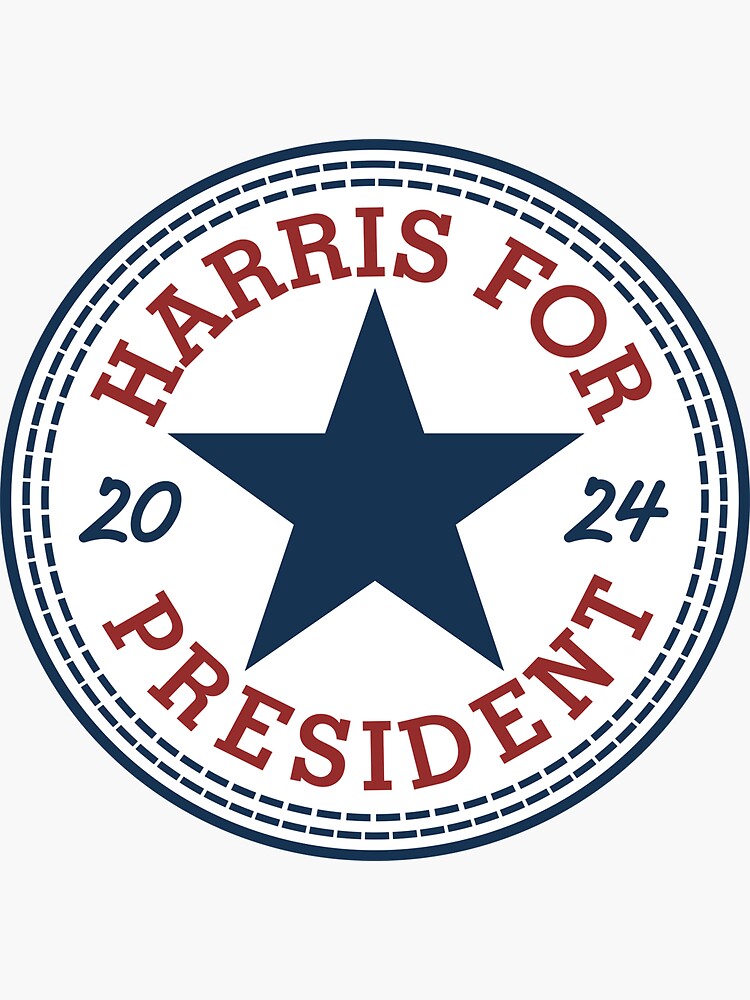 "Harris for President" Sticker for Sale by danipardo | Redbubble