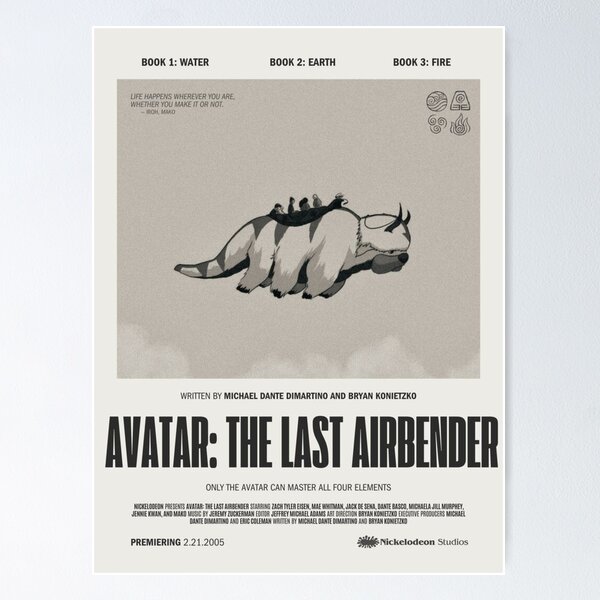 "Appa: The Great Flying Bison Who Carries the Spirit of the Avatar ...