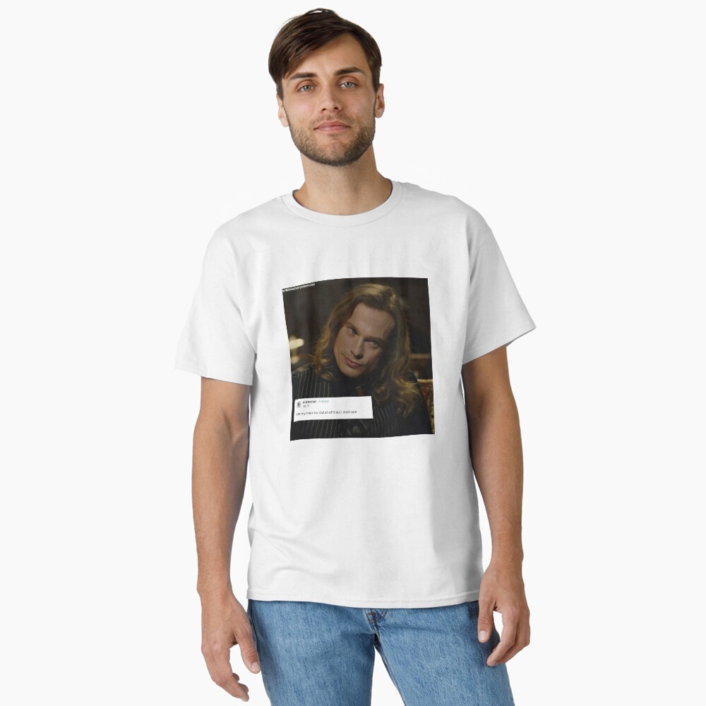 "Lestat Text Post Meme 04" Sticker for Sale by SoftSCreamCake | Redbubble