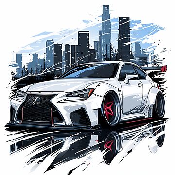 "Lexus IS300 IS350 IS500 Luxury Drift Car Stance Poster Art" Poster for ...