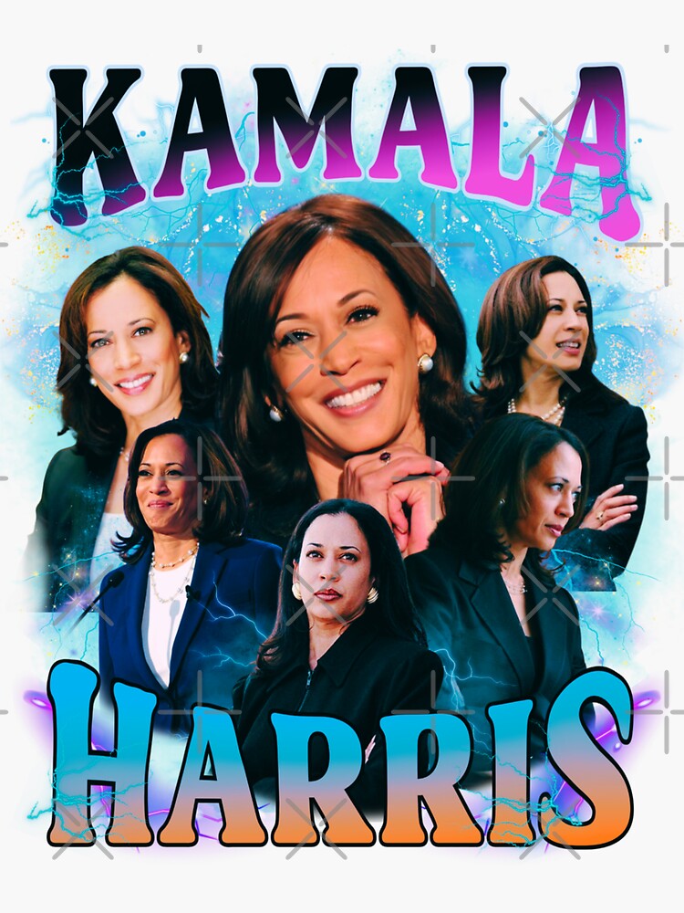 "Vintage 90s Kamala Harris 47 th President USA America 2024 Election ...