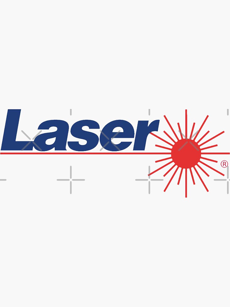 "Laser (ILCA) Class Logo (Black Background)" Sticker for Sale by ...