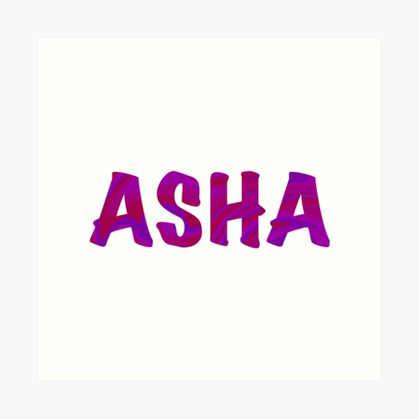 Aasha Name Logo Asha's Indian Restaurant