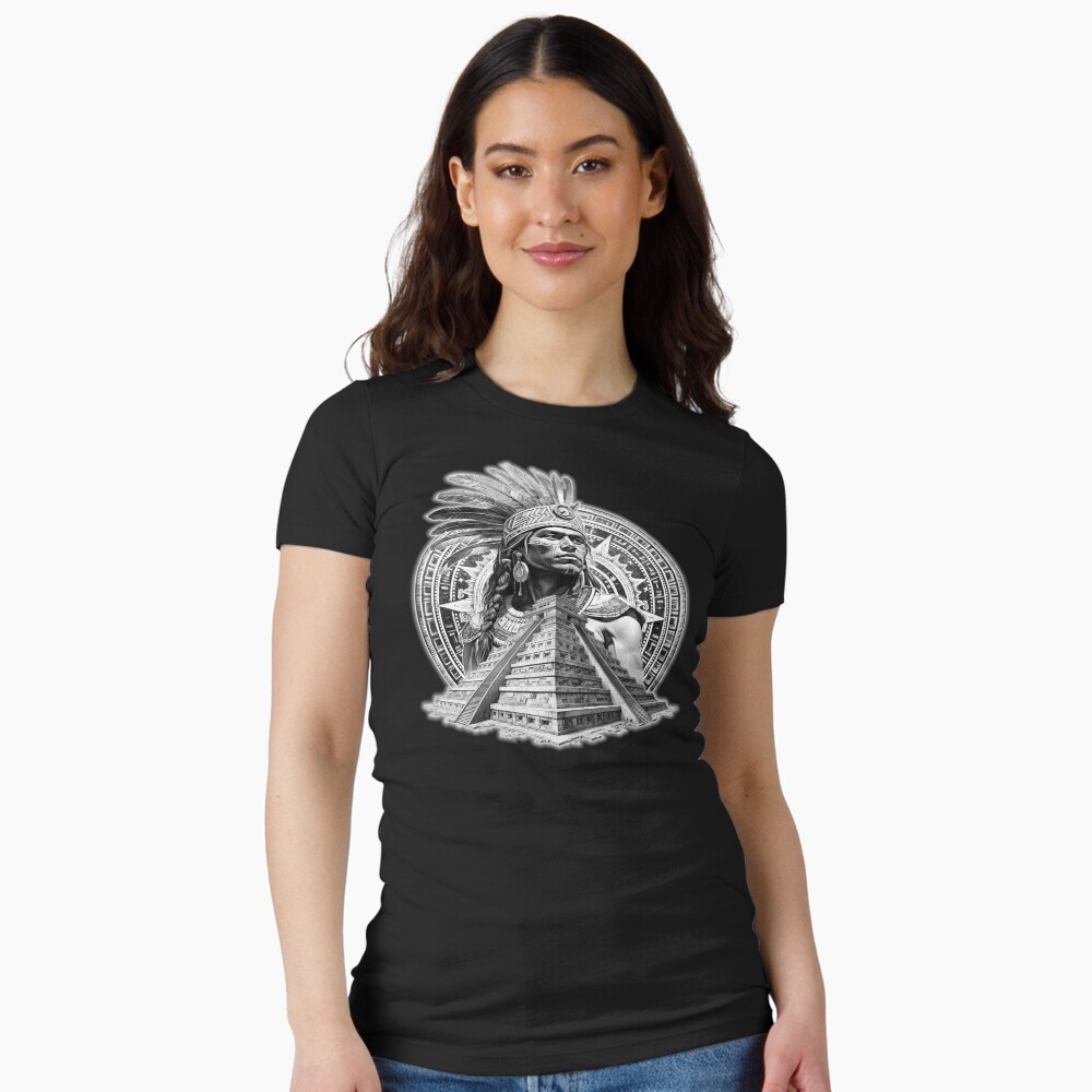 "Aztec Warrior Calendar Mexico Mayan Maya Azteca" Sticker for Sale by ...