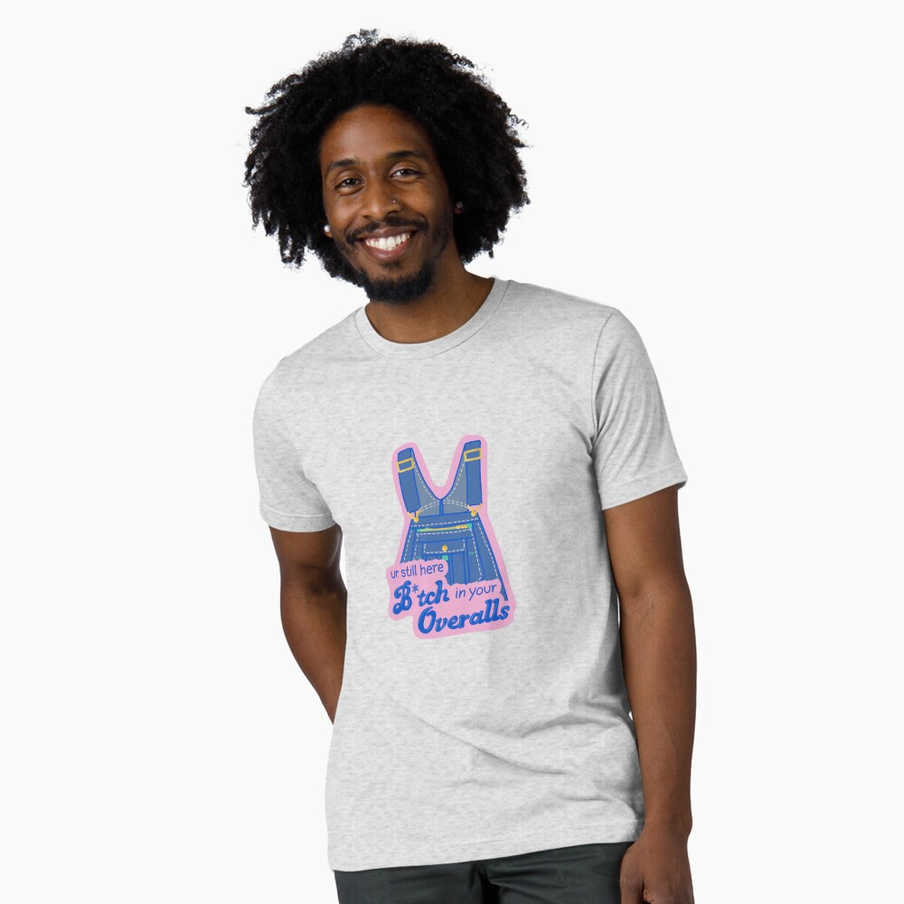 "Still Here in Your Overalls" Sticker for Sale by janeevette | Redbubble