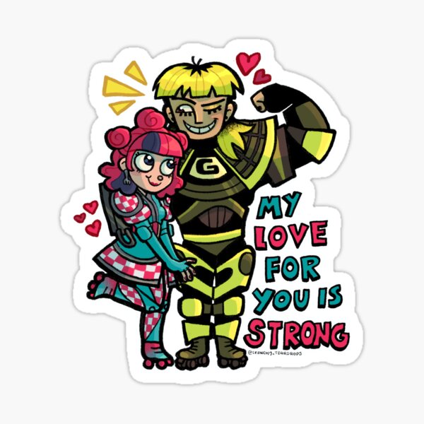 "Starlight Express 2024 Greaseball and Dinah" Sticker for Sale by ...