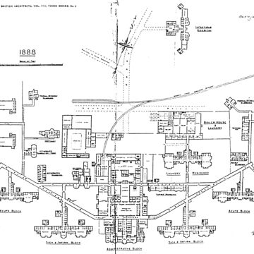 "Sanatorium Map" Sticker for Sale by TrulyRural | Redbubble