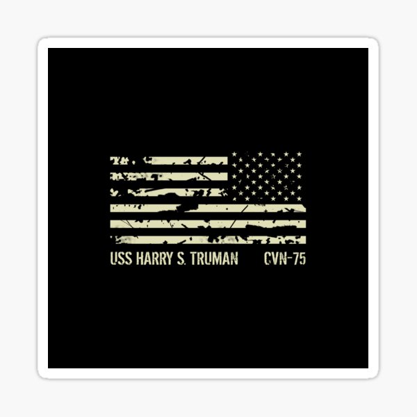 "USS Harry S. Truman" Sticker by MilitaryCandA | Redbubble