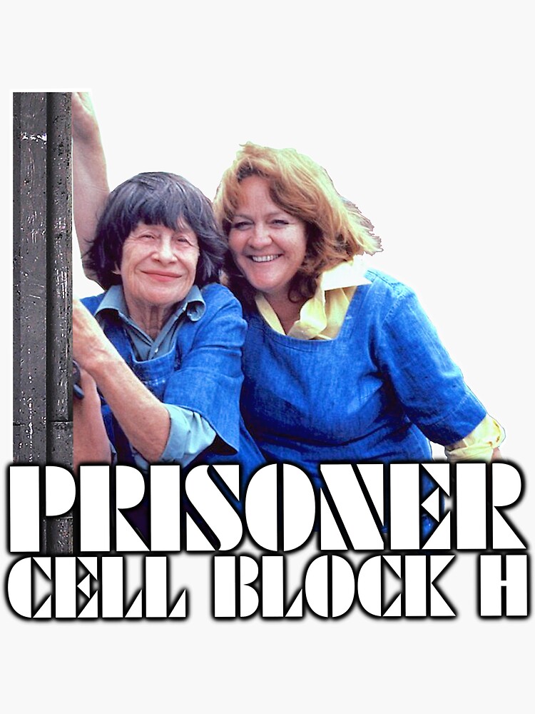 "Bea Smith & Lizzie Birdsworth - PRISONER CELL BLOCK H " Sticker for ...