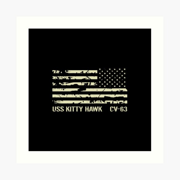 Uss Kitty Hawk Art Prints | Redbubble